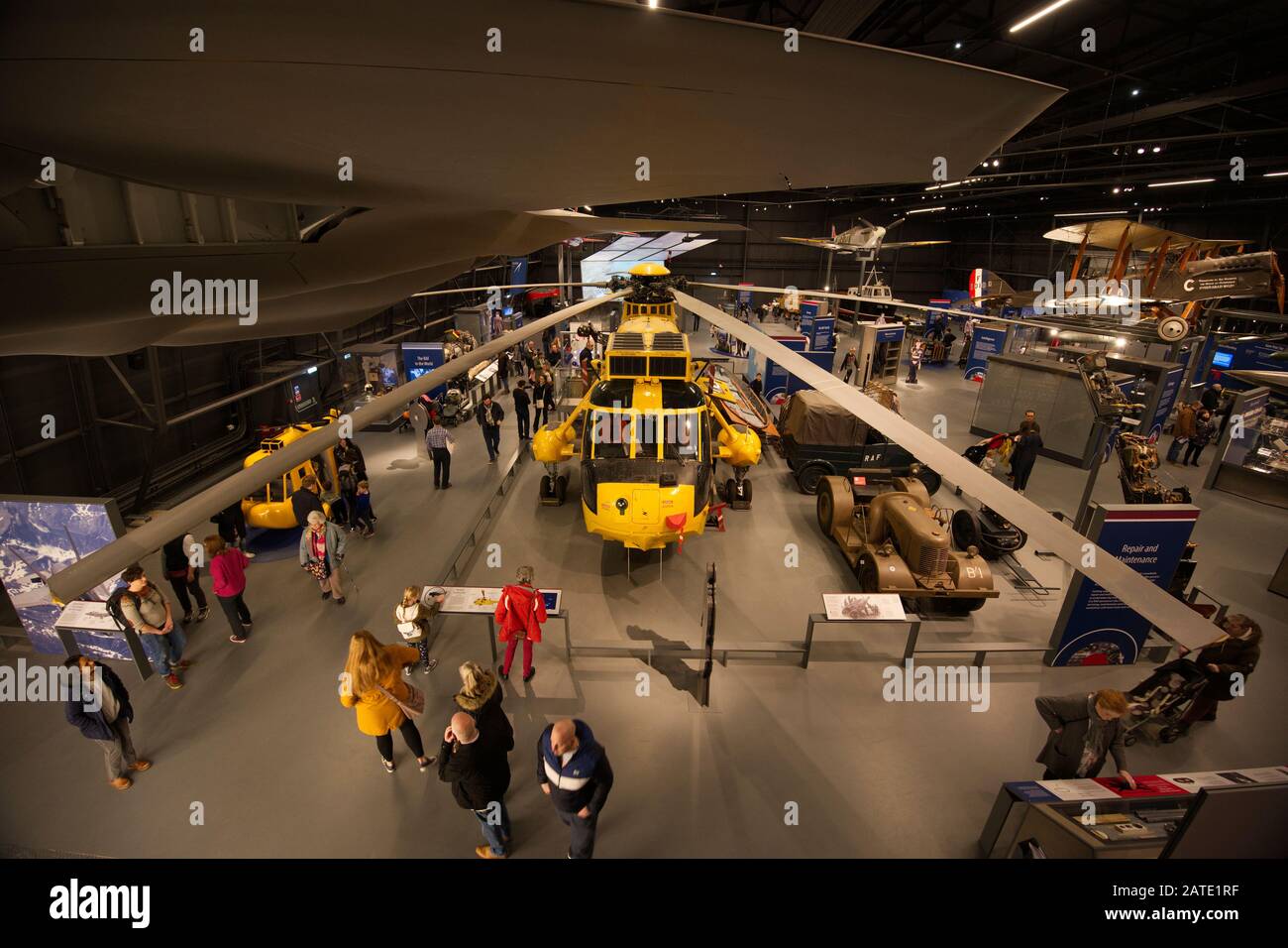 Westland Sea King HAR3 rescue helicopter in Hanger One - RAF Museum ...