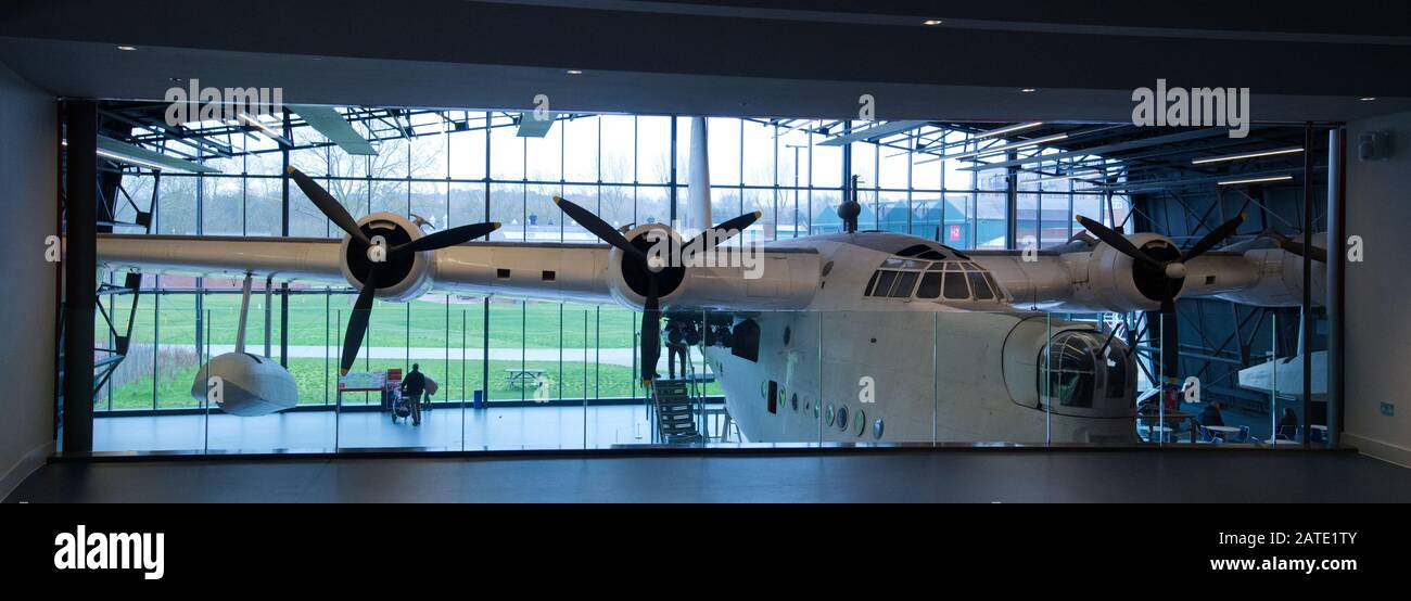 Short Sunderland MR5 Flying Boat - RAF Museum - London Stock Photo - Alamy