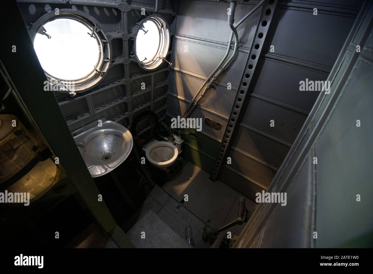 Short Sunderland MR5 Flying Boat crew toilet - RAF Museum - London ...