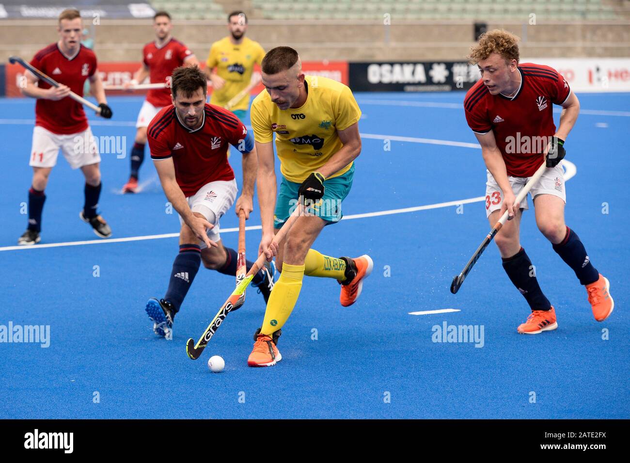 Sydney, Australia. 02nd Feb, 2020. International FIH Field Hockey ...