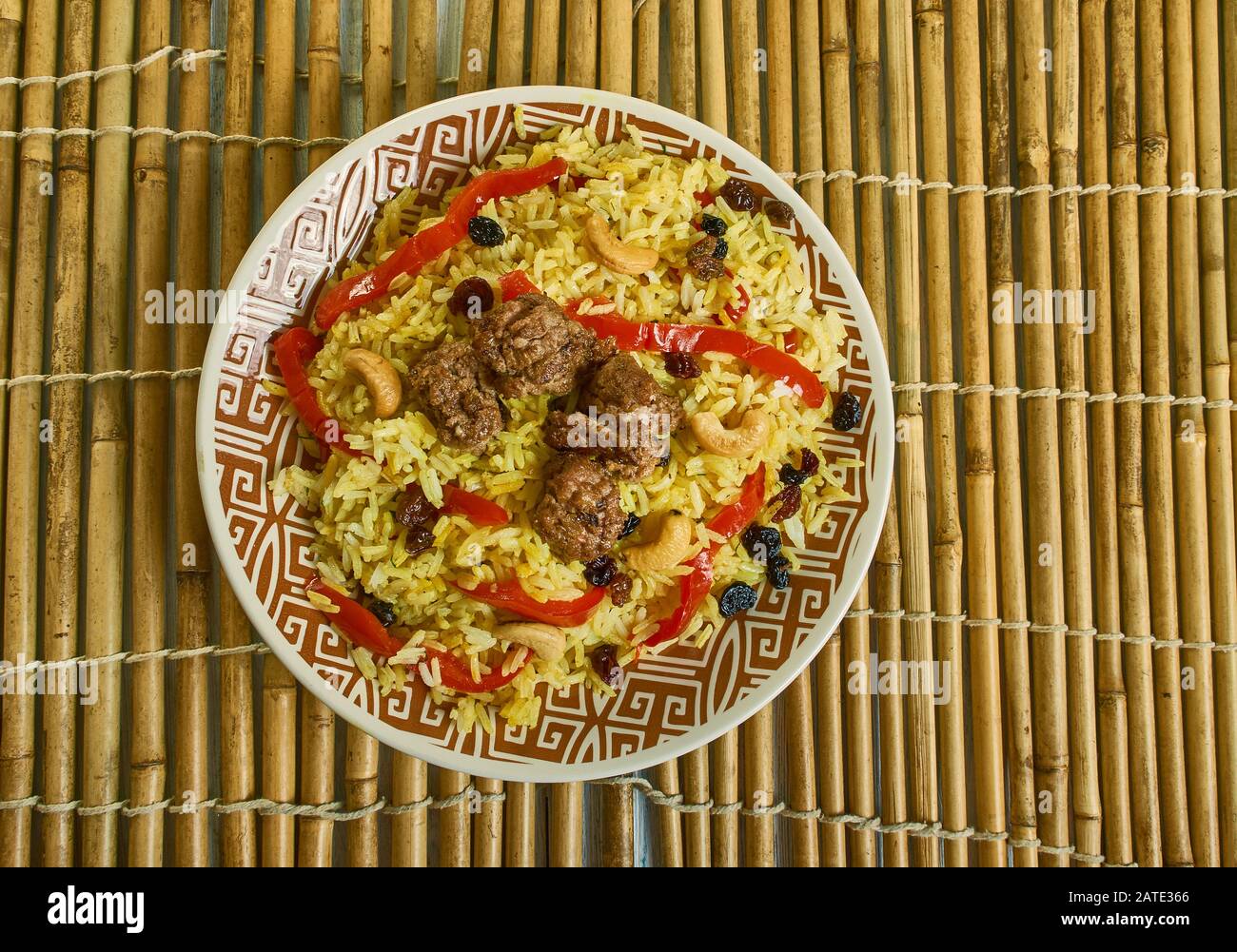 Bariis Iskukaris , spiced Somali rice dish Stock Photo - Alamy