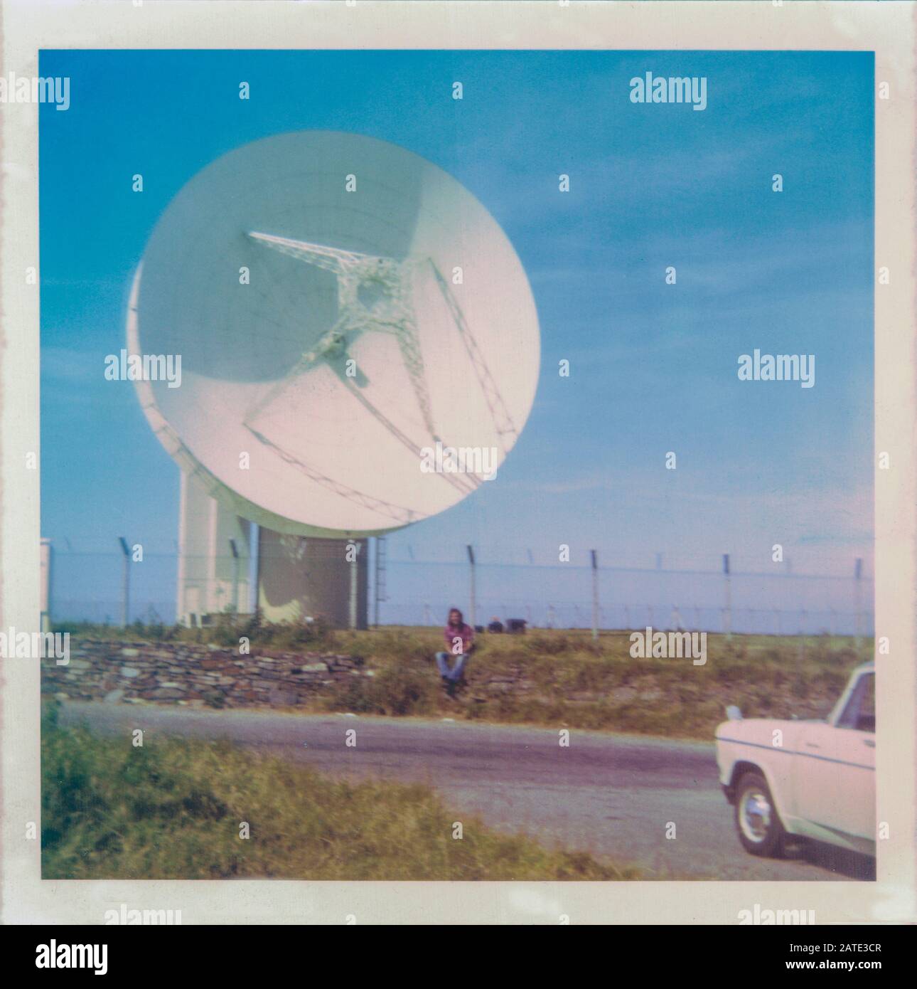 Goonhilly Earth station, Cornwall 1971 Stock Photo - Alamy