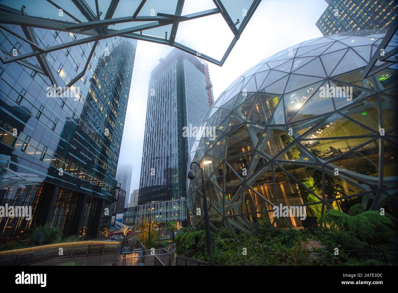 Amazon urban campus hi-res stock photography and images - Alamy