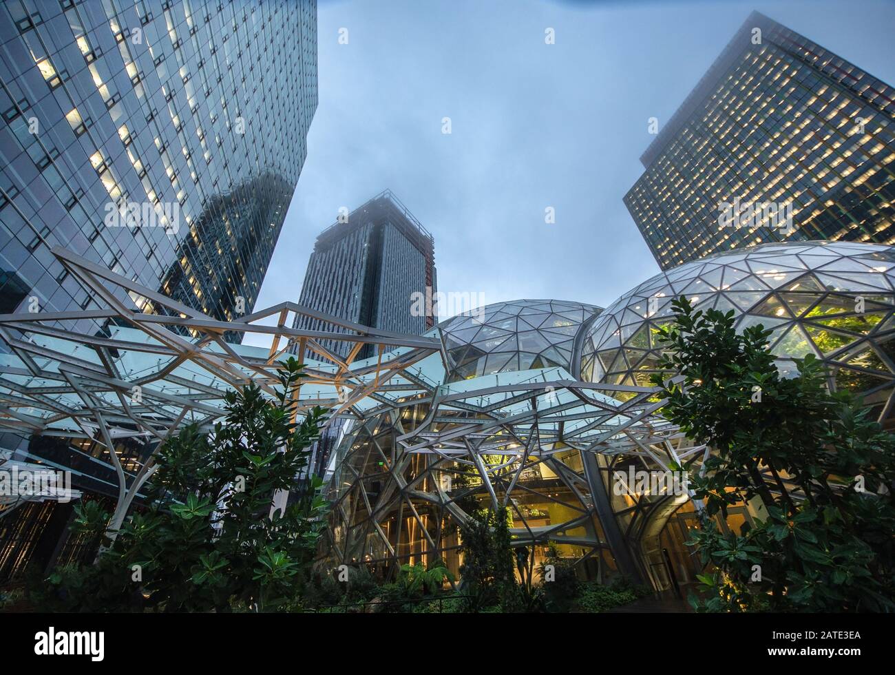 Amazon urban campus hi-res stock photography and images - Alamy