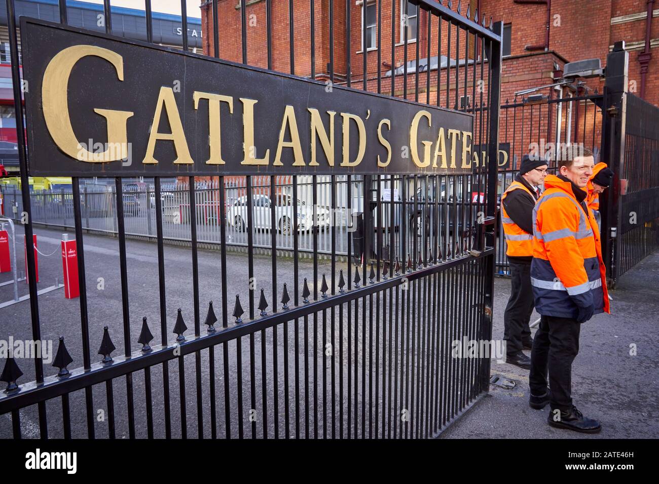 Stadium security gate hi-res stock photography and images - Alamy