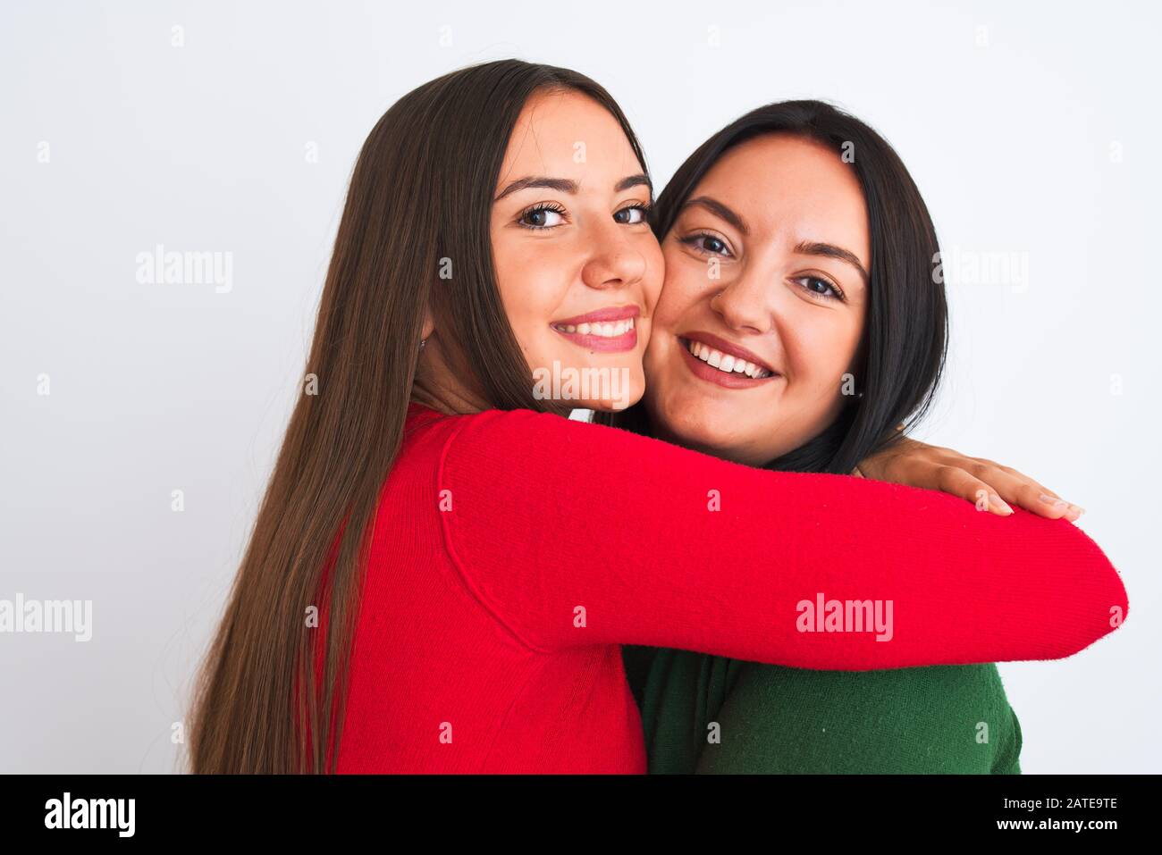 Young beautiful friends smiling happy and confident wearing casual ...