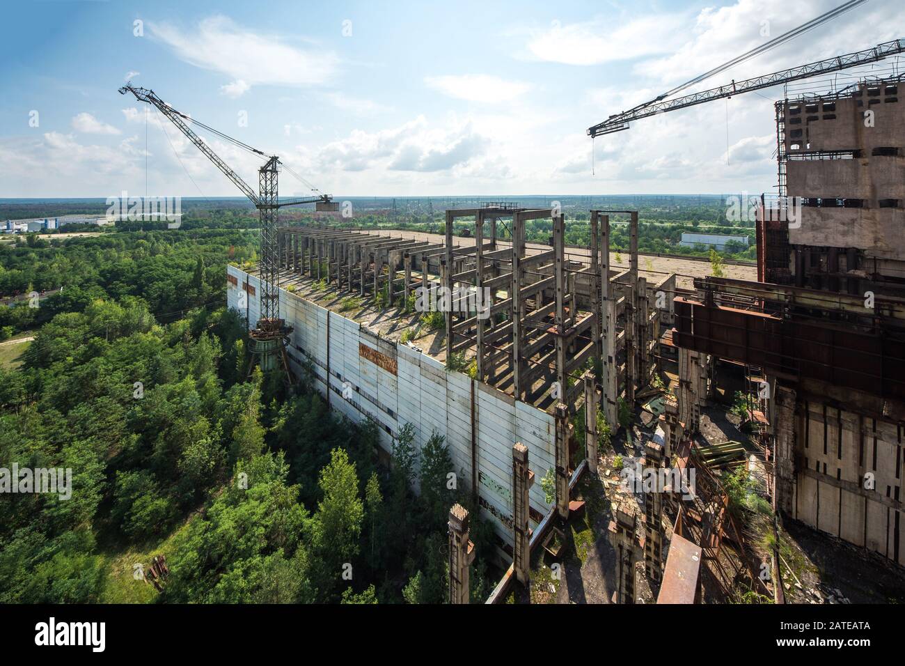 Chernobyl disaster aerial hi-res stock photography and images - Alamy