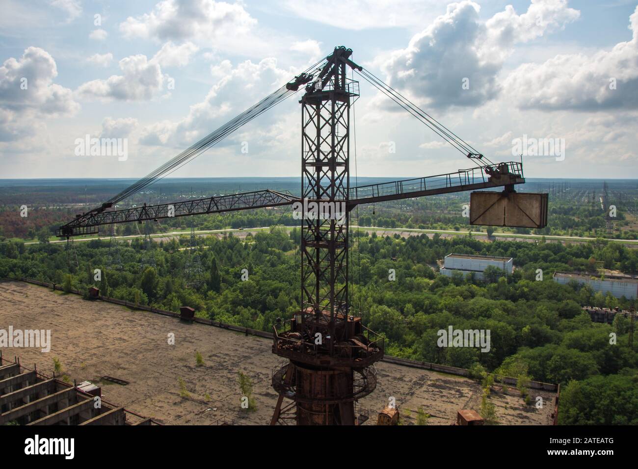 Chernobyl disaster aerial hi-res stock photography and images - Alamy