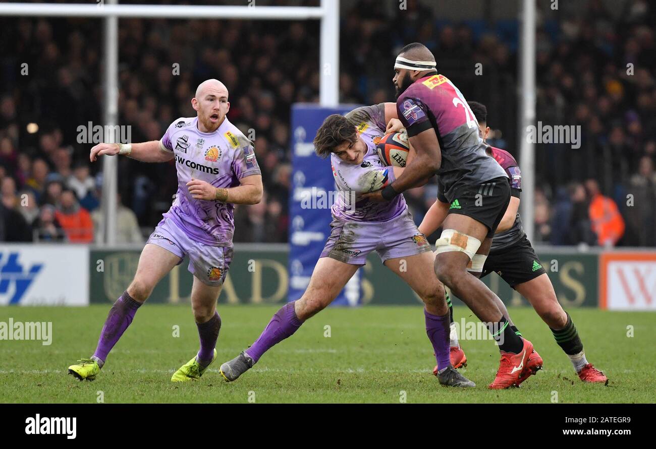 Exeter chiefs tom hendickson hi-res stock photography and images - Alamy
