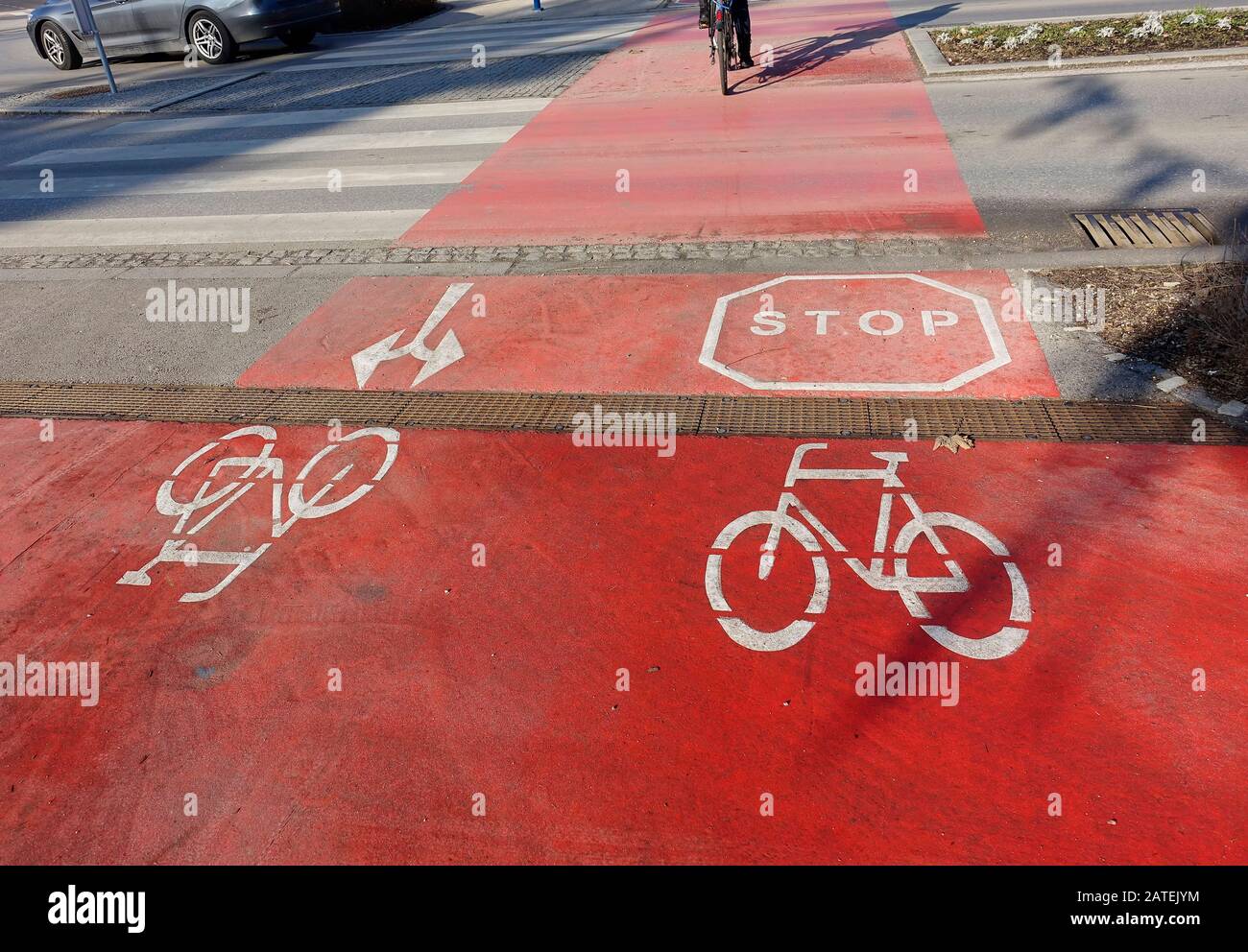Austrian cycle crossing hi-res stock photography and images - Alamy