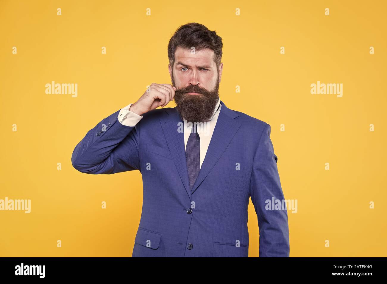 Serious motivated entrepreneur. businessman formal suit. handsome ...