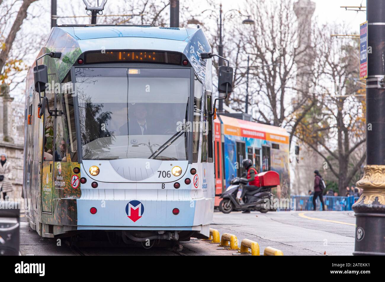 Istanbul turkey public transport tram hi-res stock photography and ...