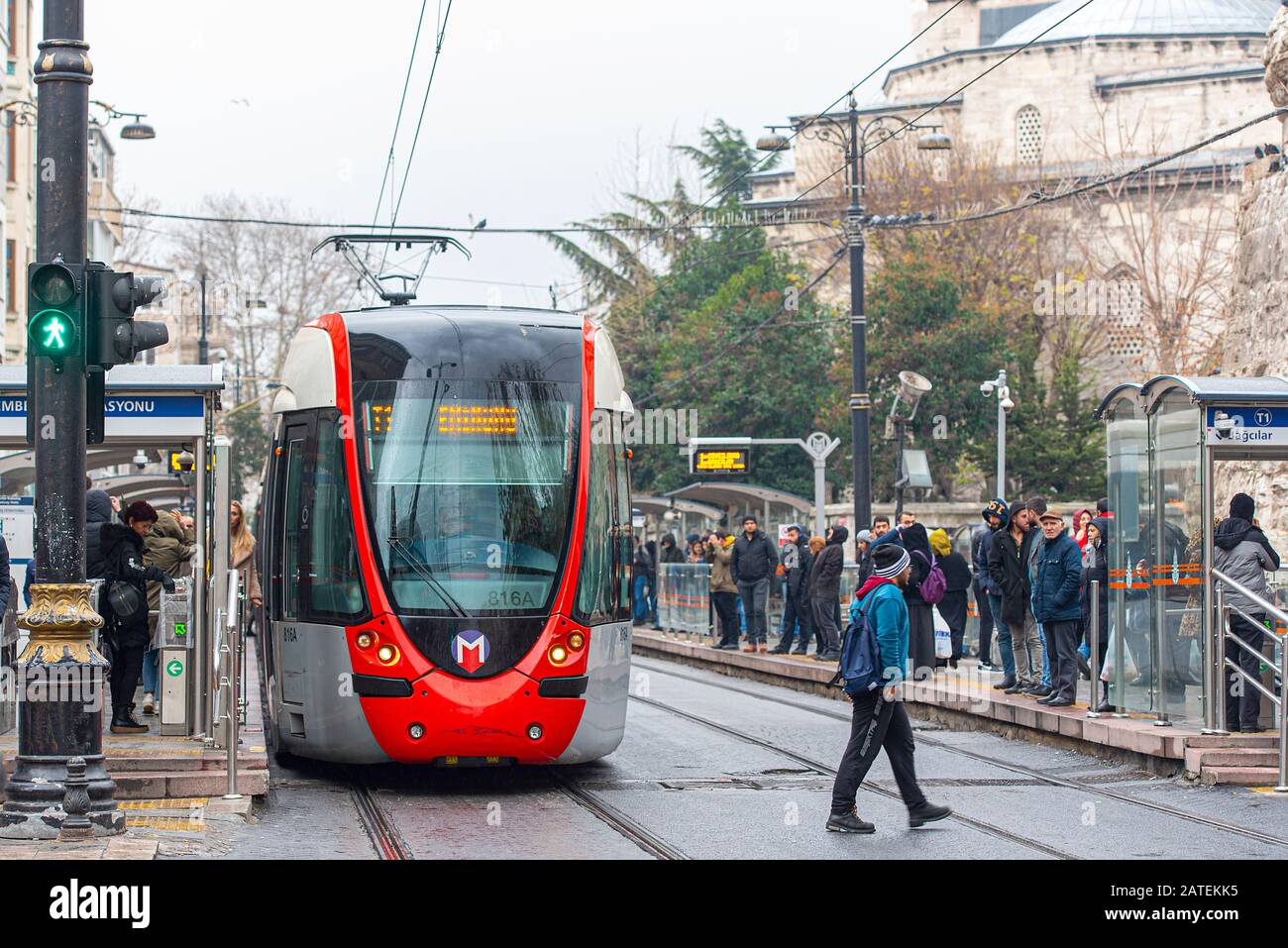 Istanbul turkey public transport tram hi-res stock photography and ...