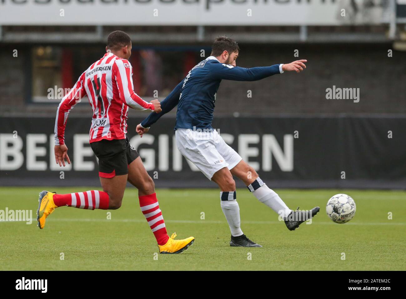 ROTTERDAM, 02-02-2020, Season 2019/2020, Dutch football, Tweede Divisie ...