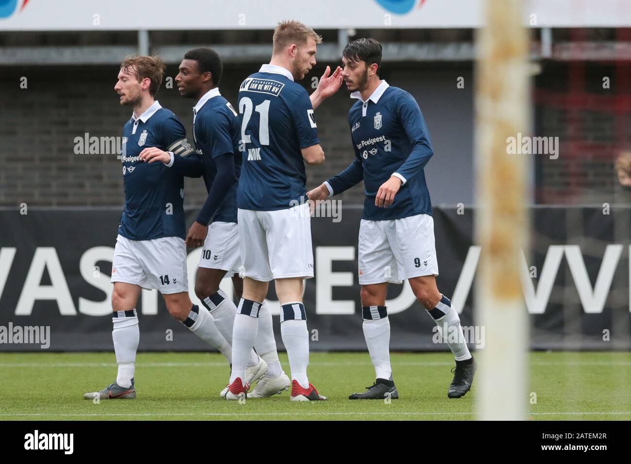 ROTTERDAM, 02-02-2020, Season 2019/2020, Dutch football, Tweede Divisie ...