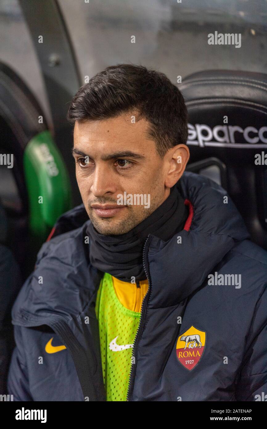 Emilia, Italy. 01st Feb, 2020. Javier Matias Pastore (Roma) during the ...