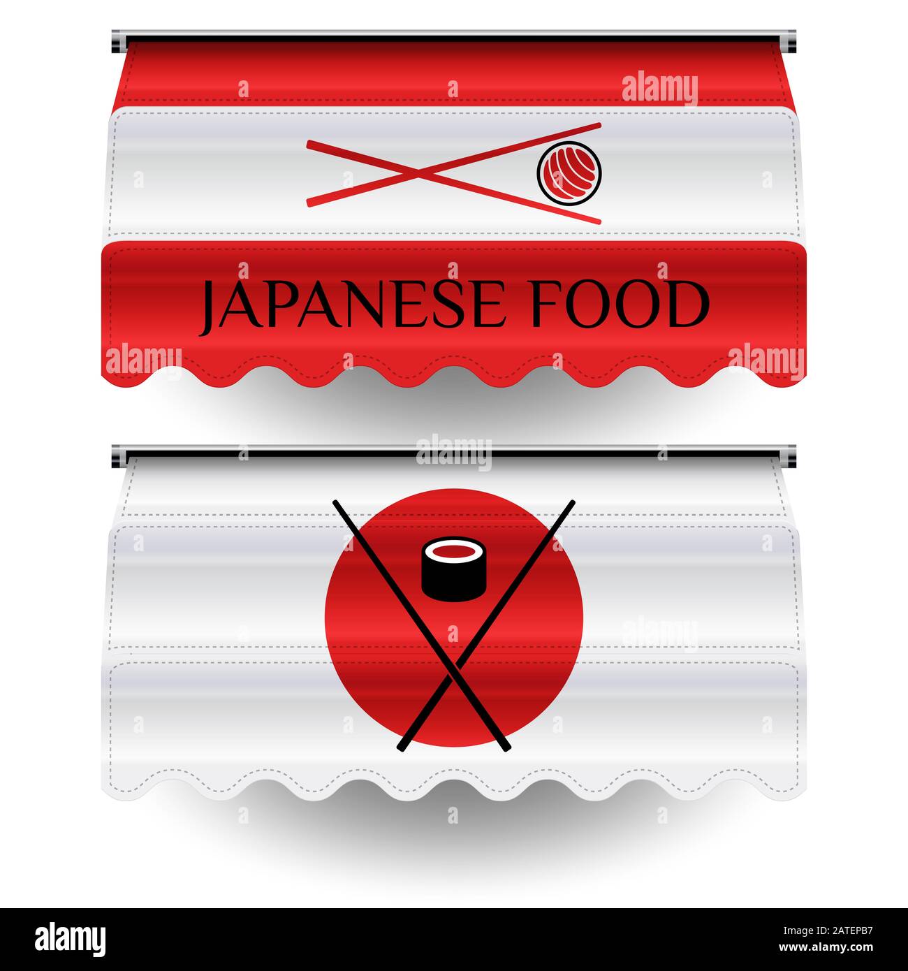 Japanese shop window Cut Out Stock Images & Pictures - Alamy