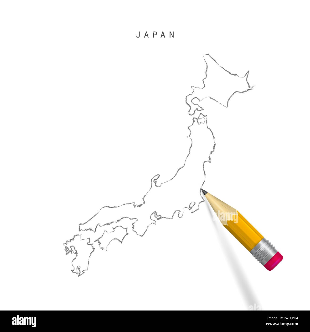 Outline Map Japan Stock Photos & Outline Map Japan Stock Images - Alamy