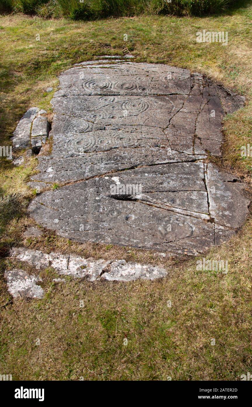 Megalithic Cup And Ring Marked Stones, Kilmartin, Scotland. Kilmartin ...