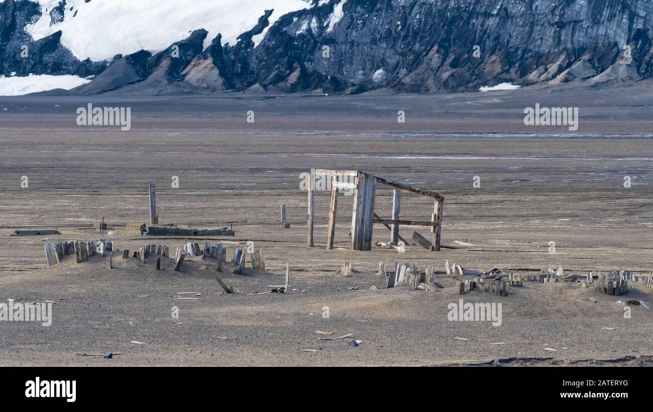 Deception Island, the caldera of an active volcano, South Shetland ...