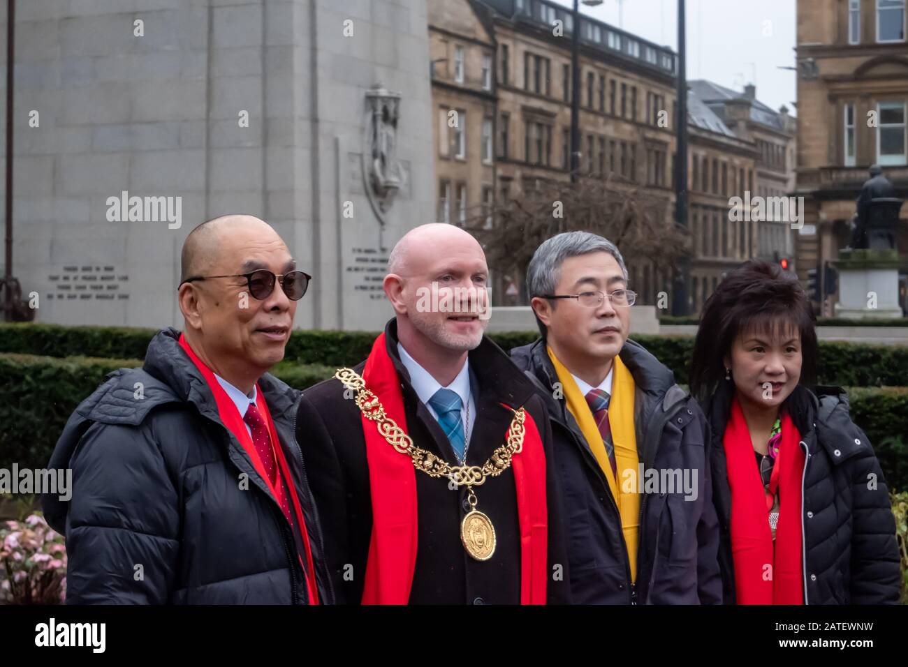 Glasgow, Scotland, UK. 2nd February, 2020. The Lord Provost of Glasgow ...