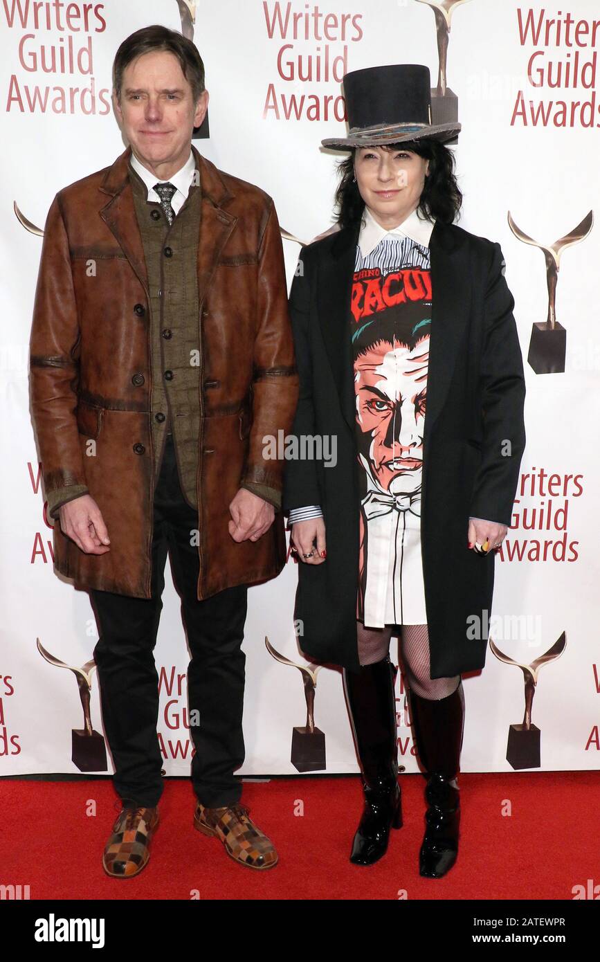 New York City, NY, USA. 1st Feb, 2020. Daniel Palladino and Amy Sherman ...