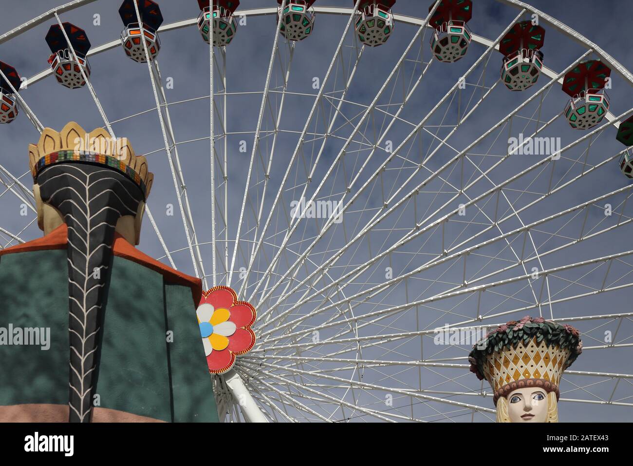 Vienna Prater Ferris wheel Stock Photo - Alamy