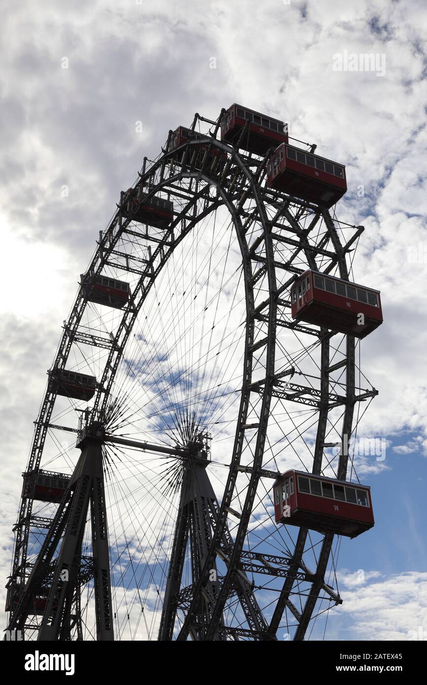 Vienna Prater Ferris wheel Stock Photo - Alamy