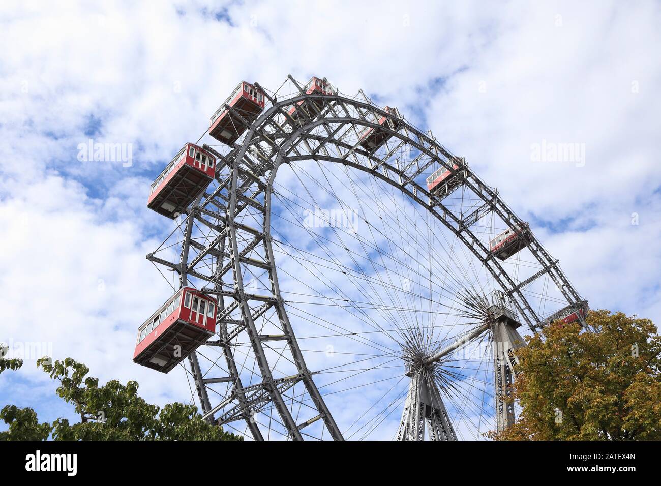 Vienna Prater Ferris wheel Stock Photo - Alamy