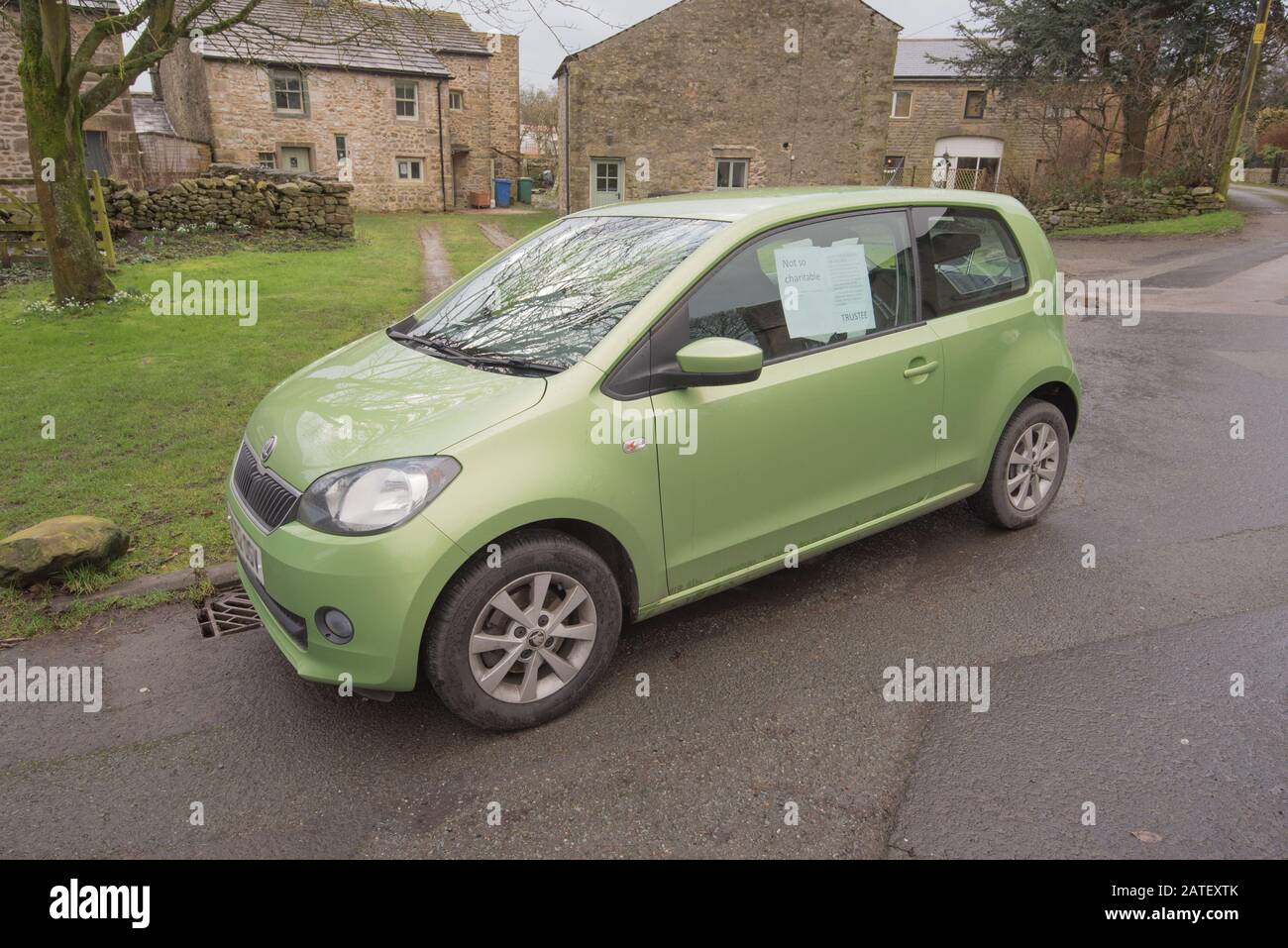 Long Preston Village hall Stock Photo - Alamy