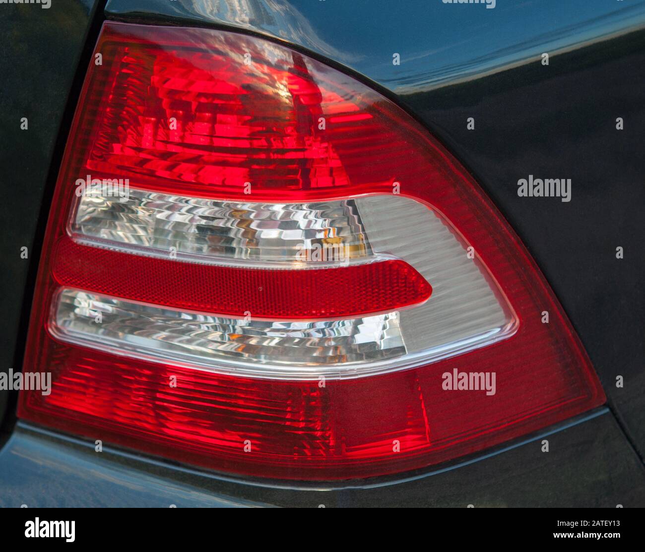 car headlight back. Auto electronics and light concept, design Stock ...