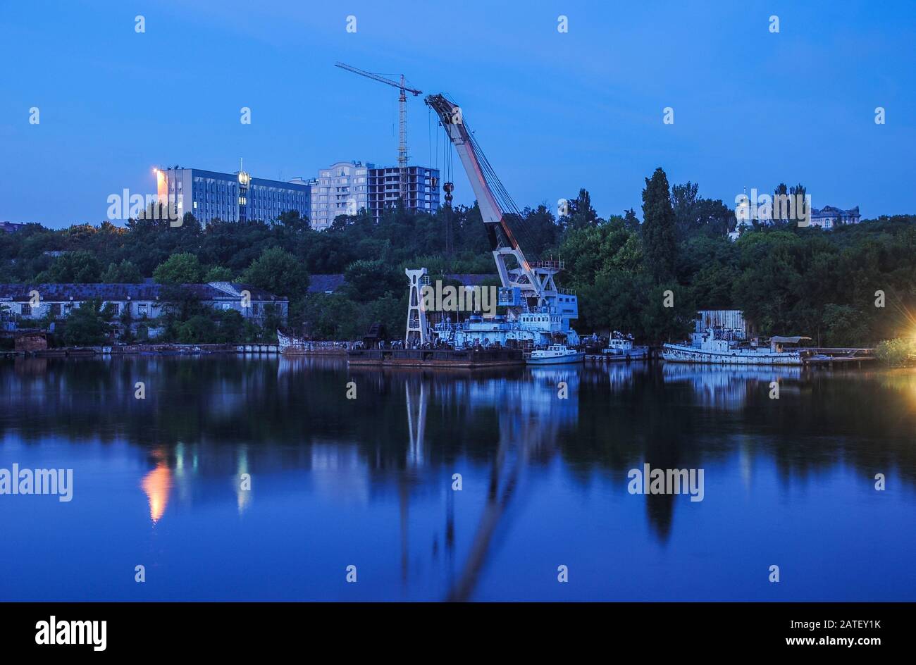 Marine shipbuilding plant hi-res stock photography and images - Alamy
