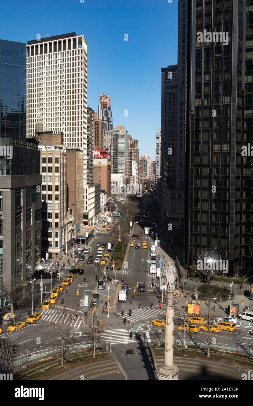 Columbus Circle, NYC Stock Photo - Alamy