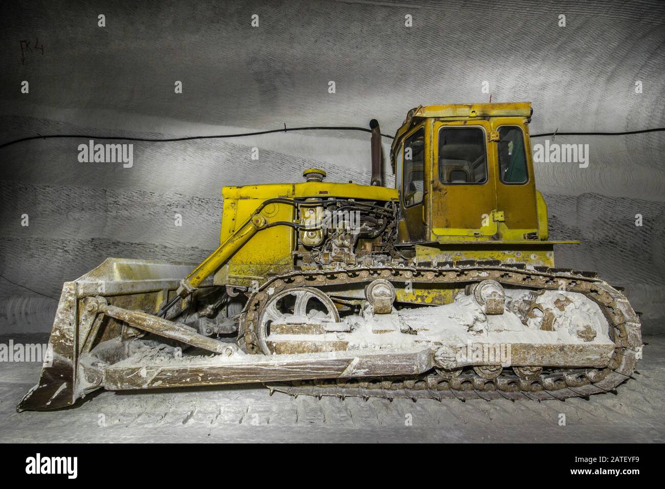 Mine machines in underground mines. Ukraine, Donetsk Stock Photo - Alamy