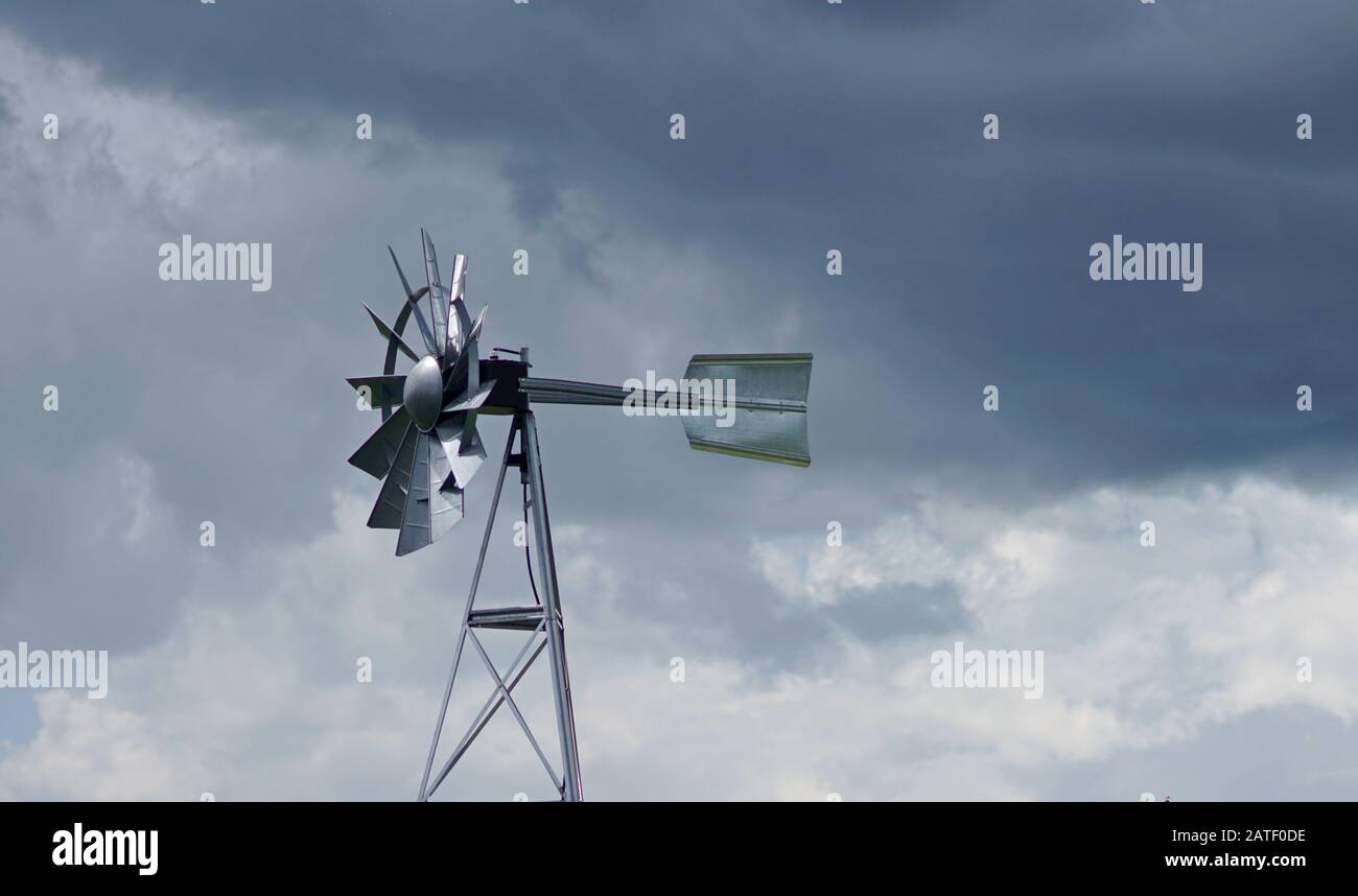 Grey windmill hi-res stock photography and images - Alamy