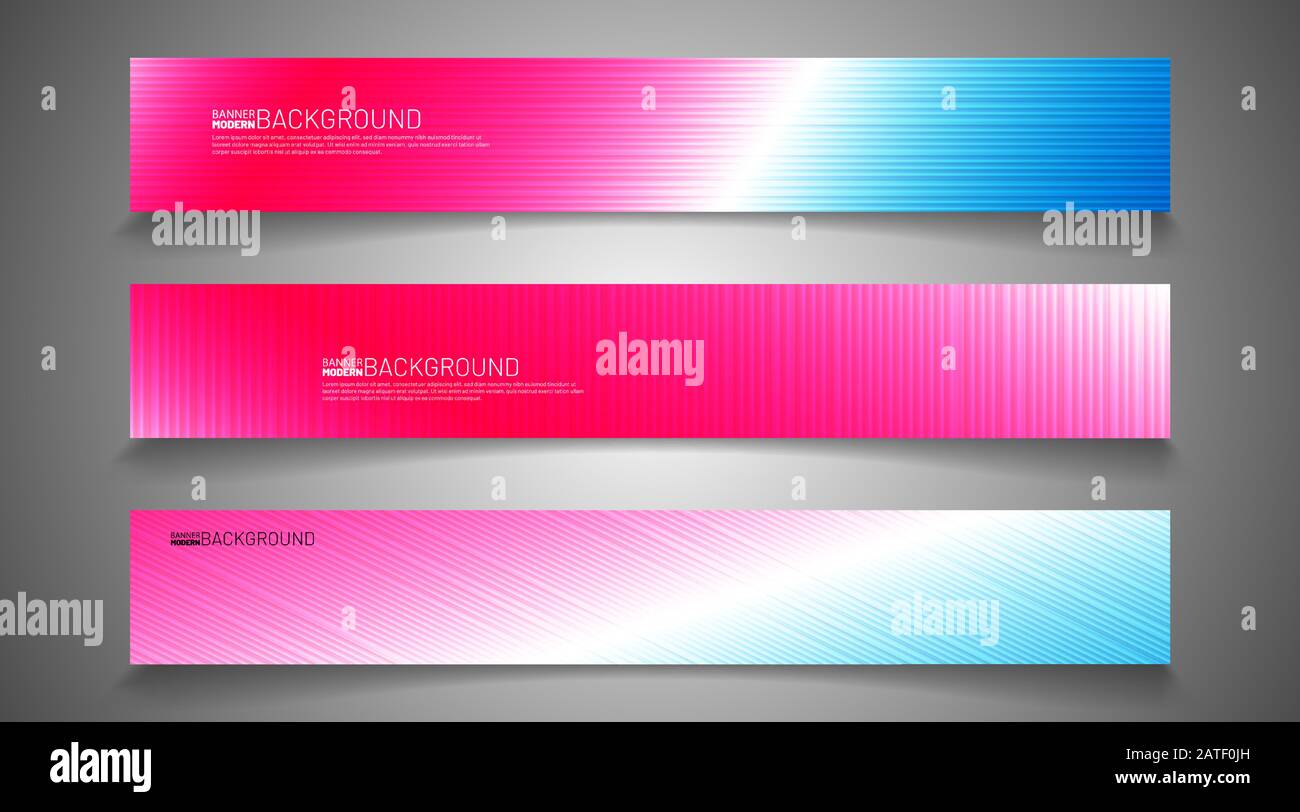 Set banner background for your design. vector graphic design ...