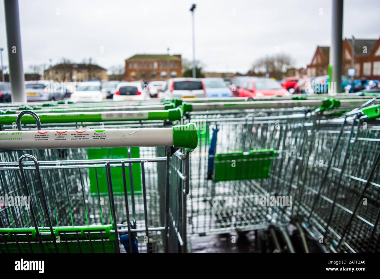 Shopping basket asda hi-res stock photography and images - Alamy
