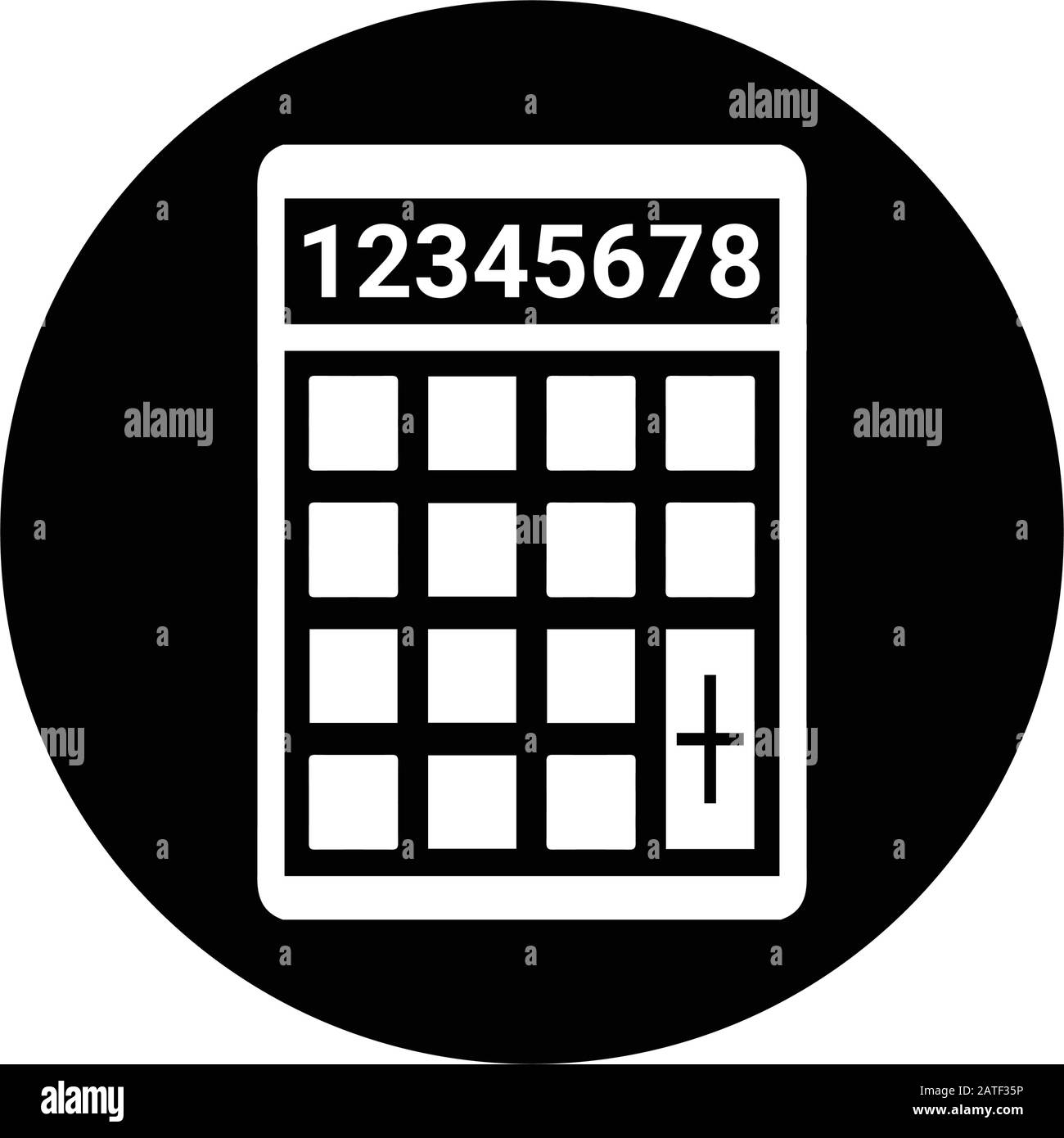 Fully editable Calculator vector icon, digital calculate machine for ...