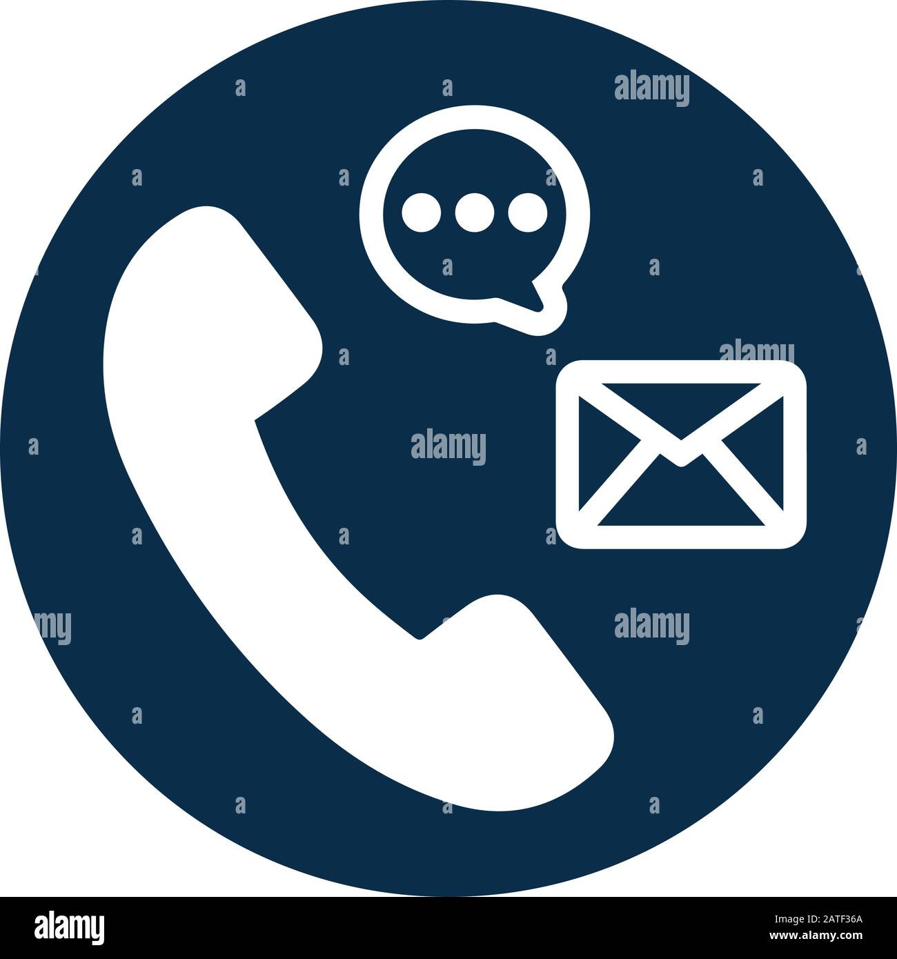 Well organized and fully editable Call, customer support, assistance ...