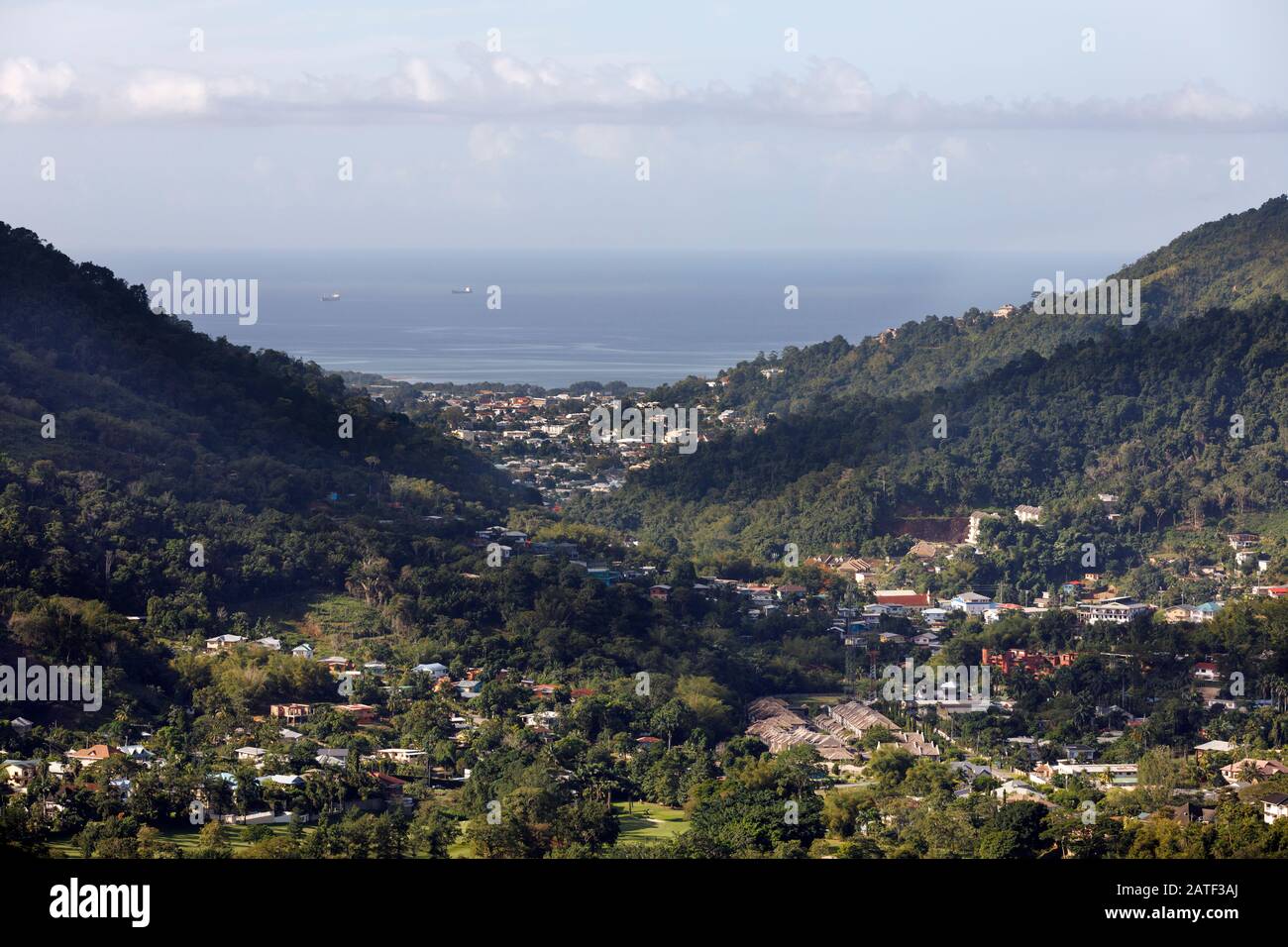 Maraval neighborhood, Port of Spain, Trinidad & Tobago Stock Photo - Alamy