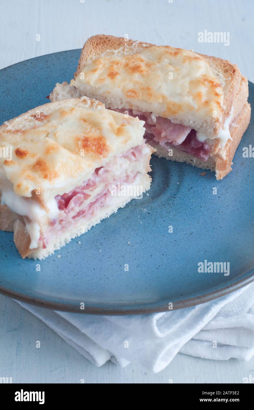 Croque monsier hi-res stock photography and images - Alamy