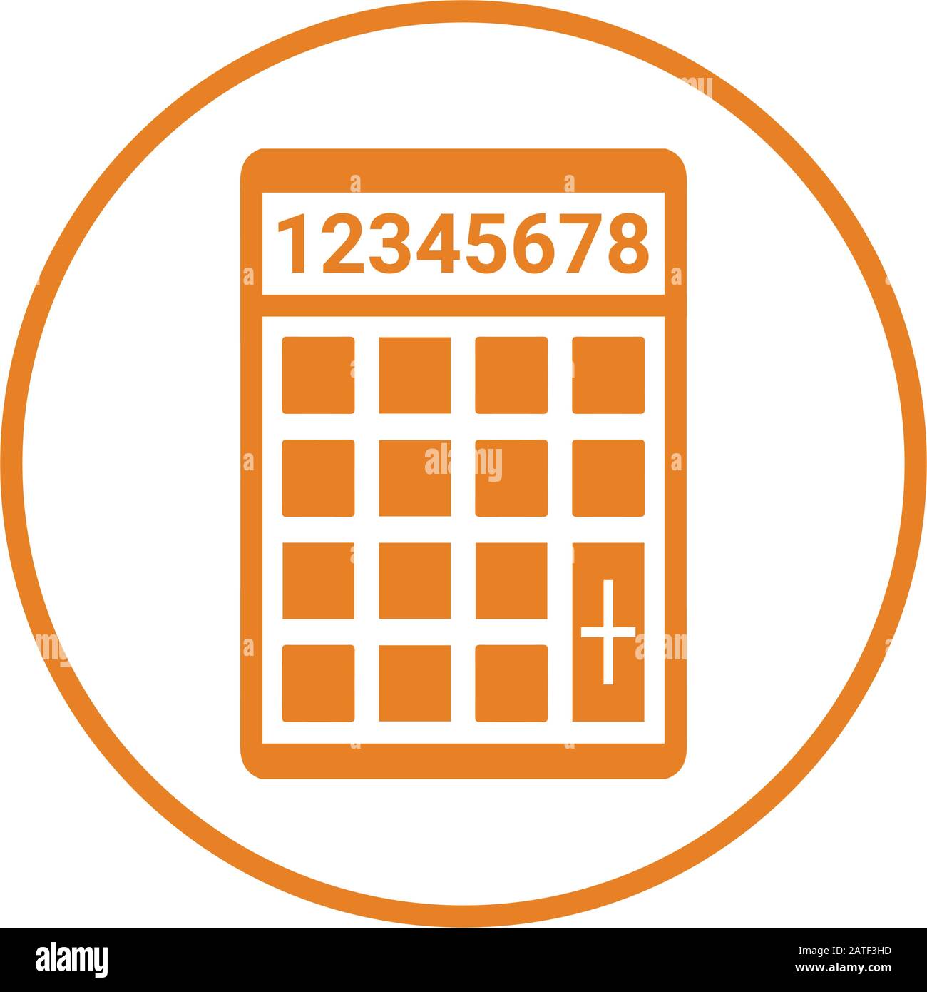 Fully editable Calculator vector icon, digital calculate machine for ...