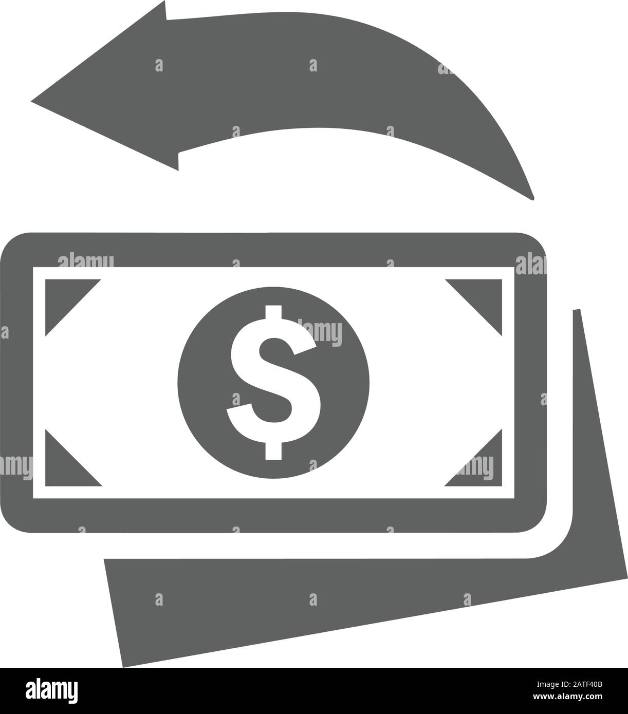 Money back images vector vectors Black and White Stock Photos & Images ...