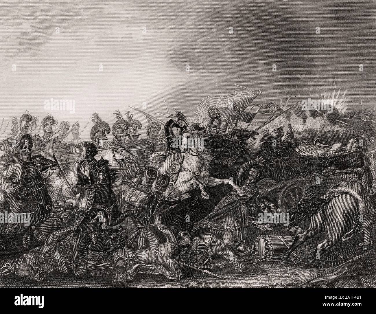 The Night of Victory at Waterloo, Battle of Waterloo, 18 June 1815 ...