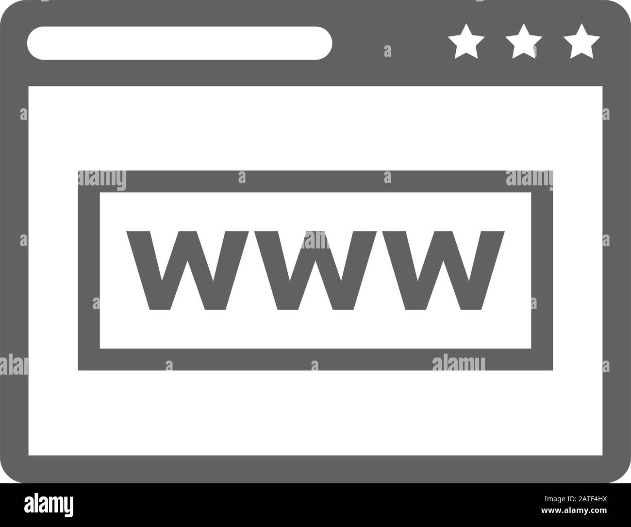 Web browser icon Black and White Stock Photos & Images - Alamy