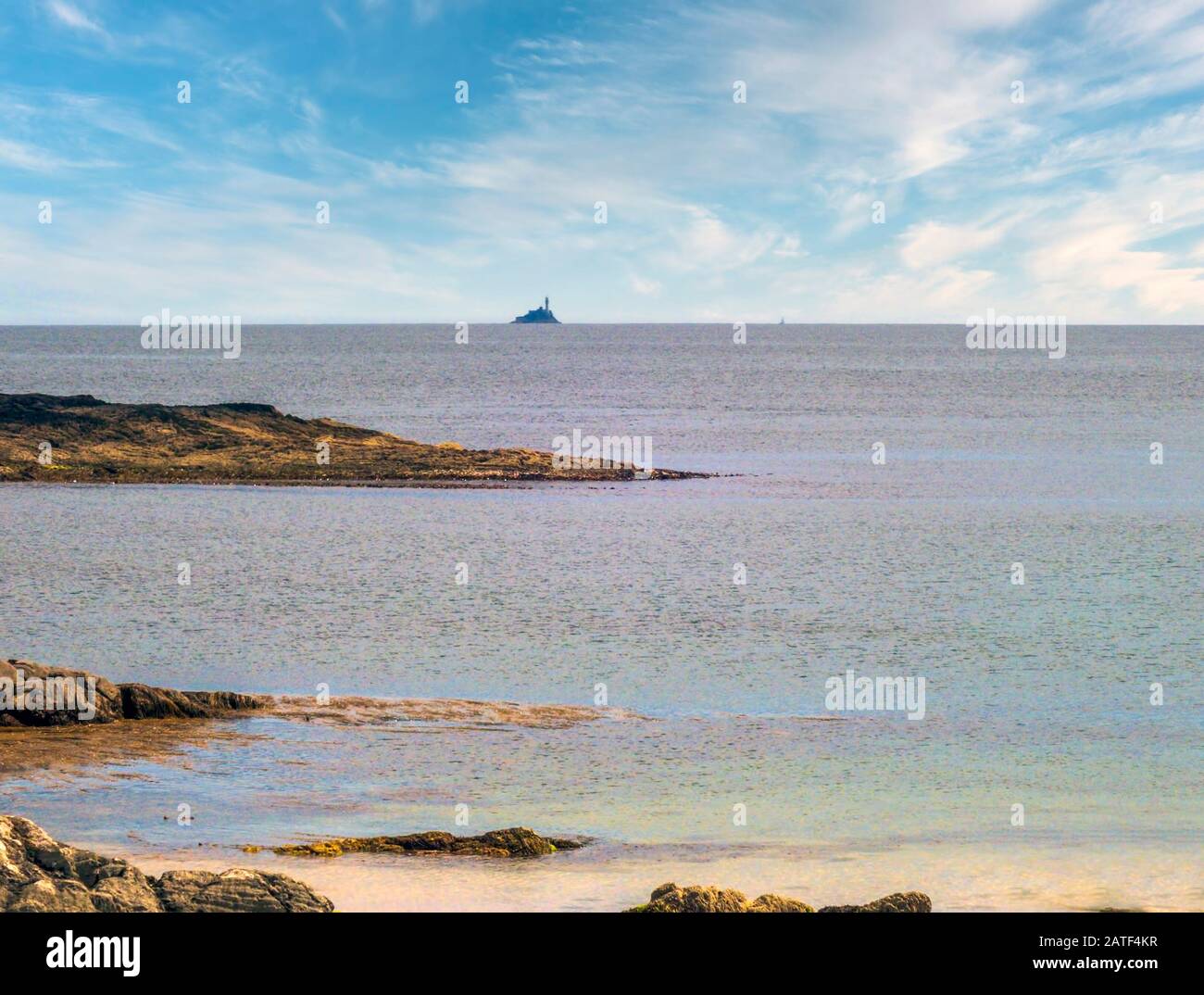 Island near fastnet lighthouse hi-res stock photography and images - Alamy