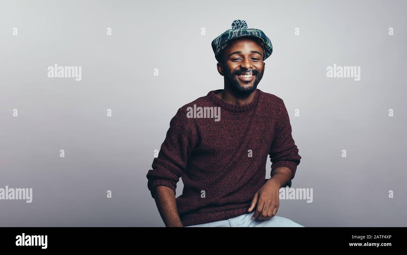 Cap smiling hi-res stock photography and images - Alamy
