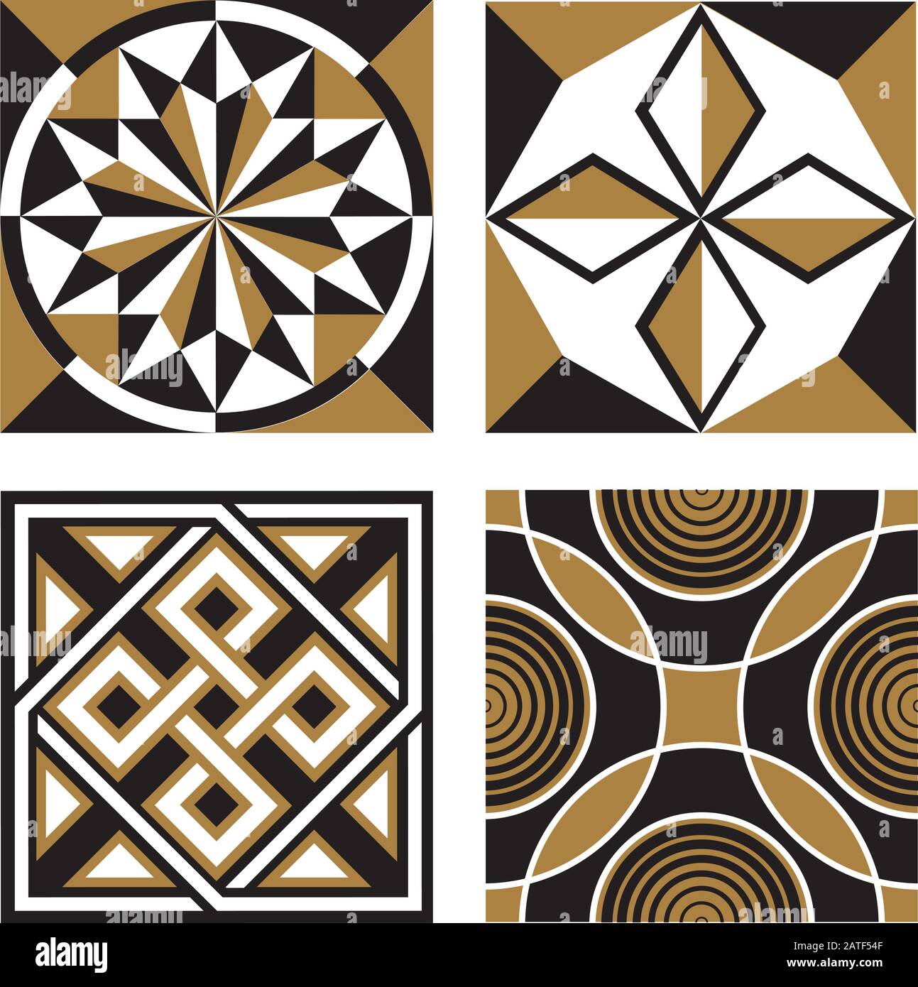 Vintage Ornamental Patterns Stock Vector Image & Art - Alamy