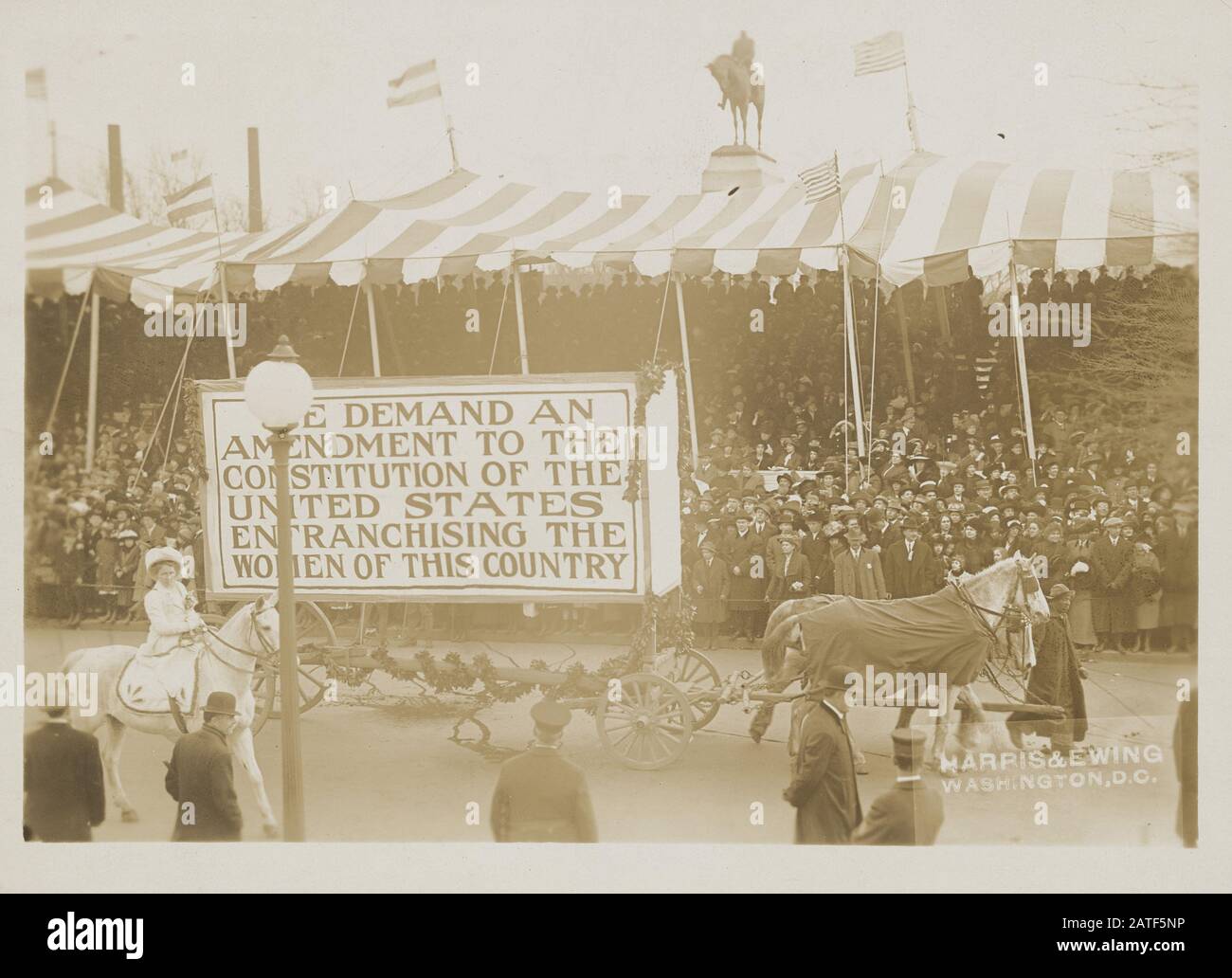 First Float in the Suffrage Parade - Women's suffrage in the United ...