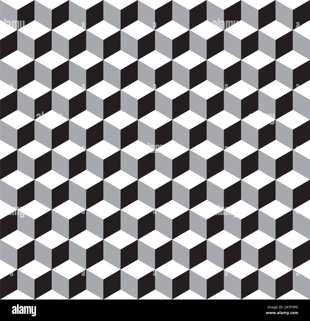 Seamless Geometric Cube Texture Pattern Background Stock Vector Image And Art Alamy